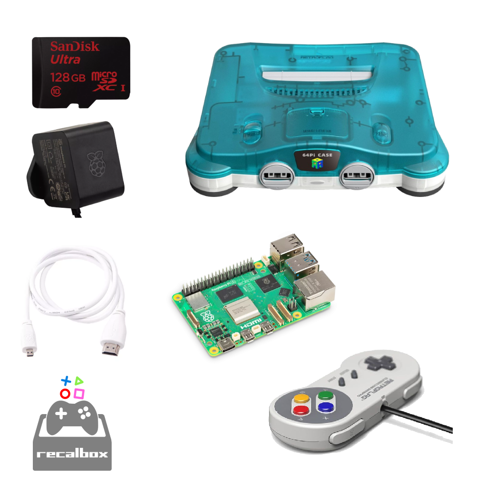 RetroGaming Raspberry Pi 5 and Recalbox Kit