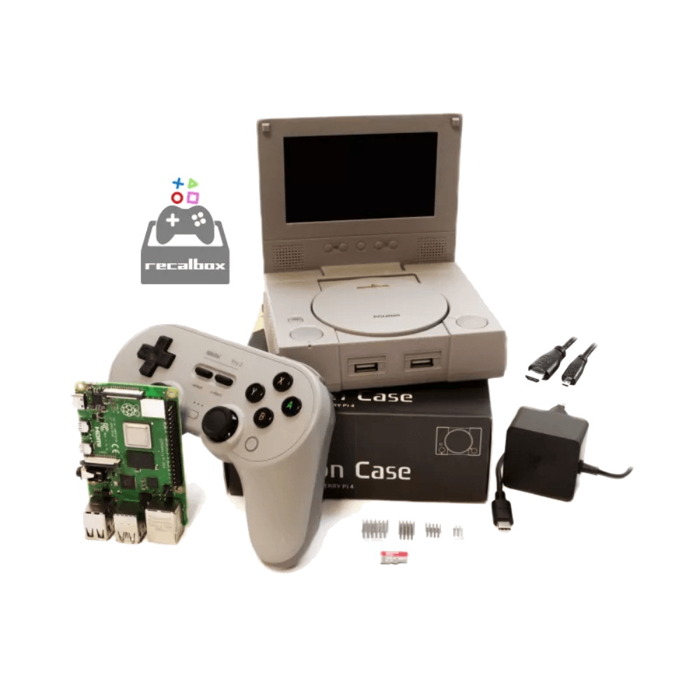 Playstation style RecalBox “Prestige” kit